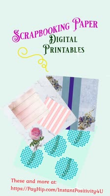 SCRAPBOOKING PRINTABLES FOR Journaling, Scrapbooking, DIY Crafts ...